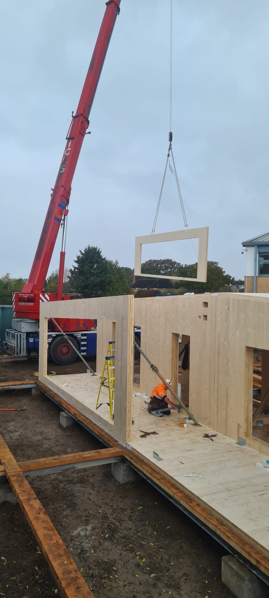 CLT Installation - Lamella MMC